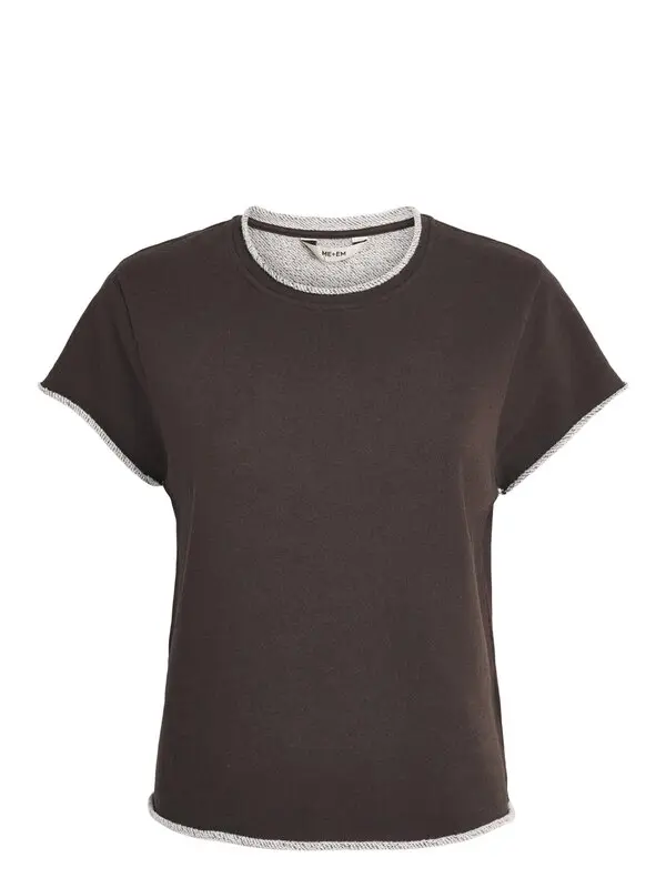 ME+EM Organic Cotton Baby Tee - Brown