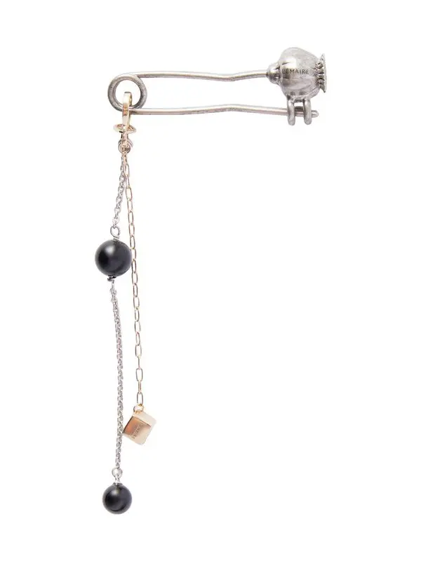 LEMAIRE Thistle Silver-tone Bag Charm - Multi