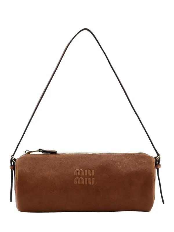 Miu Miu Mini Aviator Bag Nappa Leather - Brown