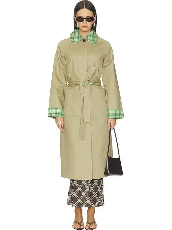 ALIGNE Barnaby Reversible Coat In . Also - Multi