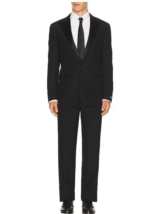 Polo Ralph Lauren Peak Lapel Tuxedo In . Also - Black