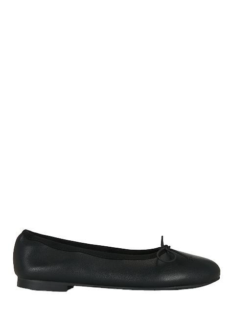 TONY BIANCO Chelsea Flat With Bow Detailing - Black