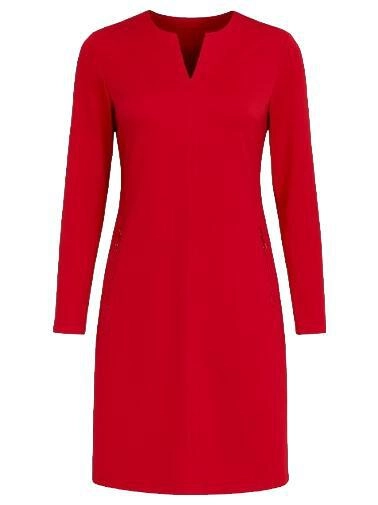 CONQUISTA Sack Dress By - Red