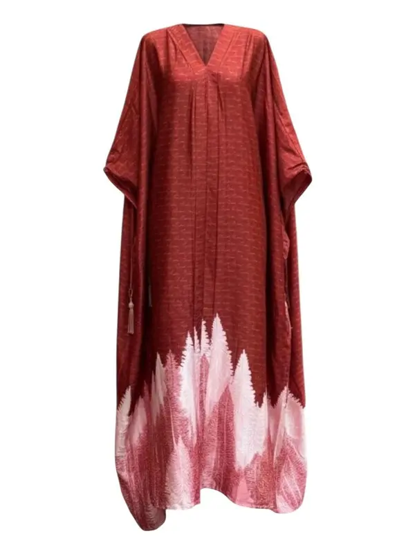 FLAUNT ARCHIVE Suri Kaftan - Red