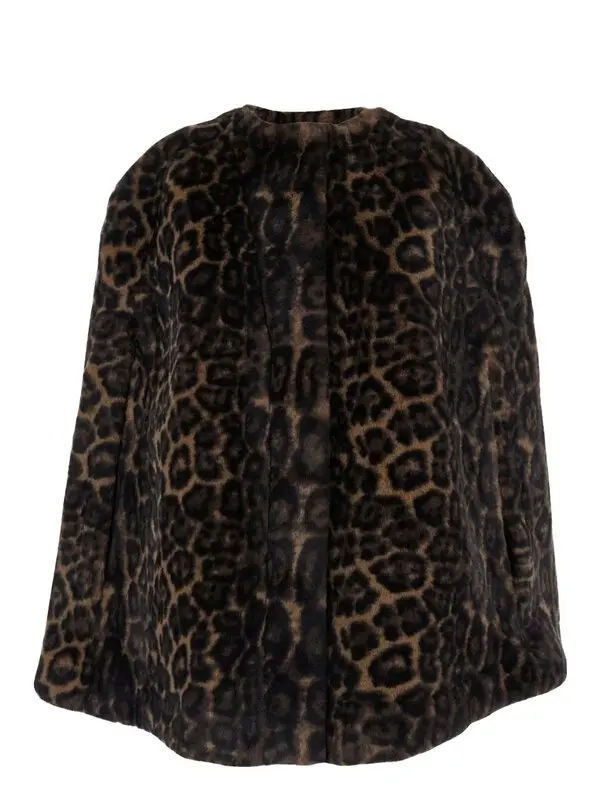 Apparis Sloane Leopard Cape - Multi