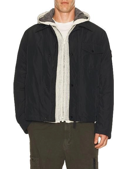 Stone Island Padded Ripstop Jacket - Black