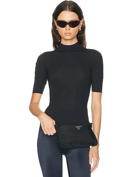 NIKESKIMS Short Sleeve Top - Obsidian
