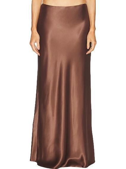 SRG Quinn Maxi Skirt - Coffee