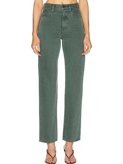 SLVRLAKE London Straight Leg Jeans - Lone Pine