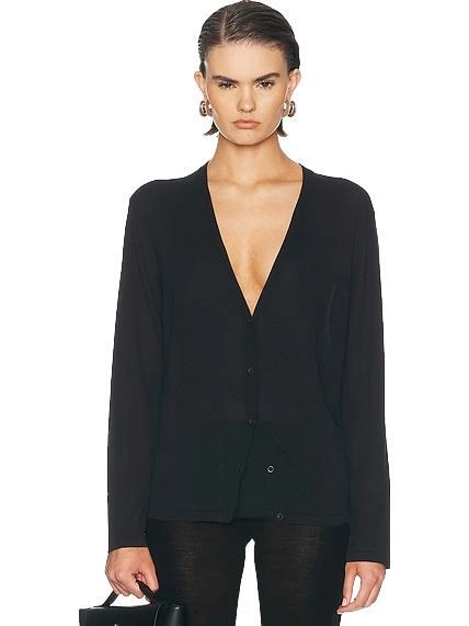 EAVES Finch Cardigan - Black