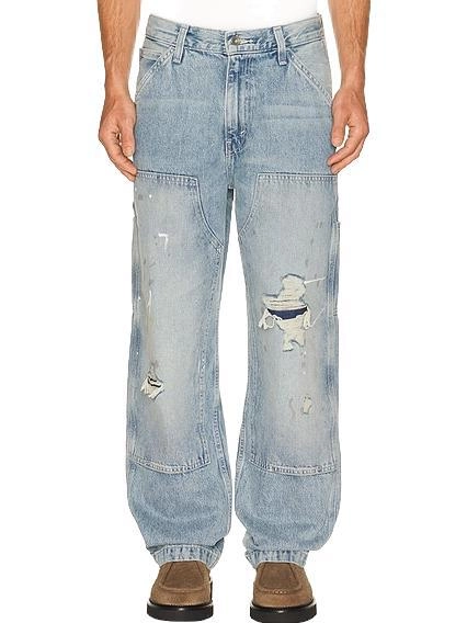 LEVI'S 568 Loose Straight Double Knee Jeans - Diving Ducks