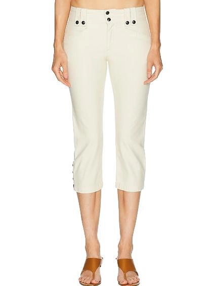 Isabel Marant Étoile Berna Capri Pant - Ecru