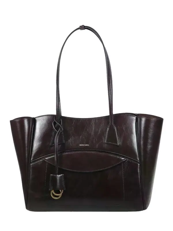 HIDESINS Leather Shoulder Bag - Brown
