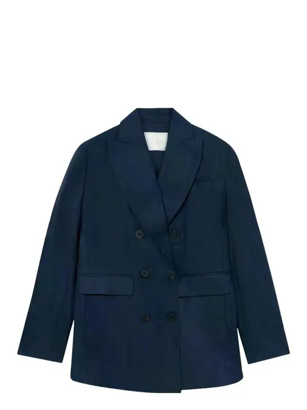 Brooks Brothers Double-breasted Blazer - Blue