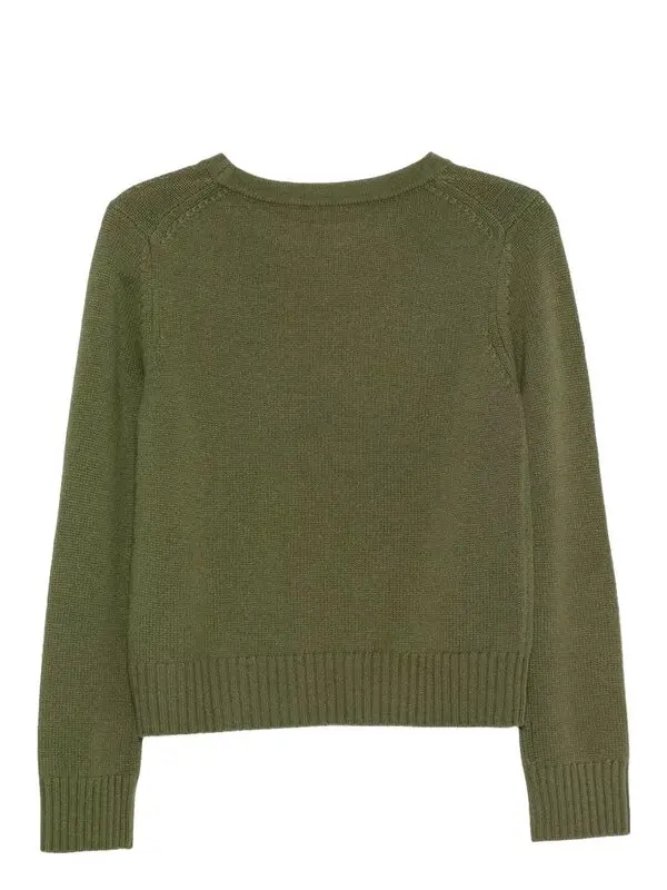 PHILO-SOFIE Ribbed-trim Cashmere Sweater - Green