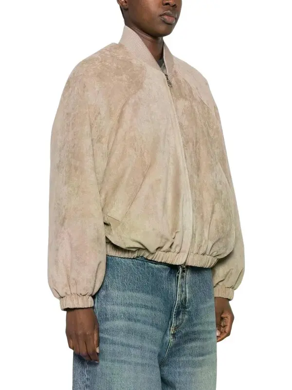VALENTINI 1972 Reversible Faux-fur Trimmed Jacket - Neutrals