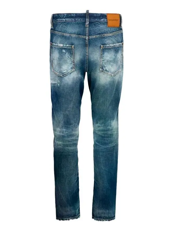 Dsquared2 Brando Classic Teddy Jeans - Blue