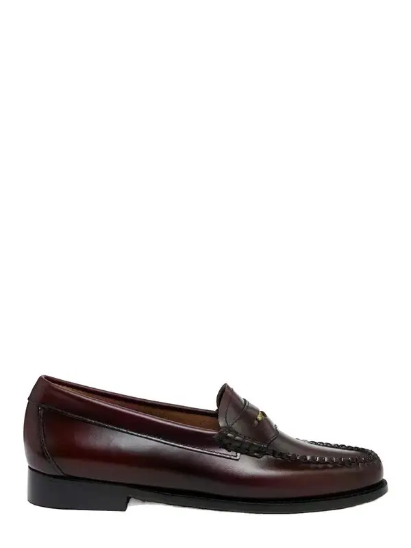 G.H.BASS Weejuns Anniversary Penny Loafers - Red