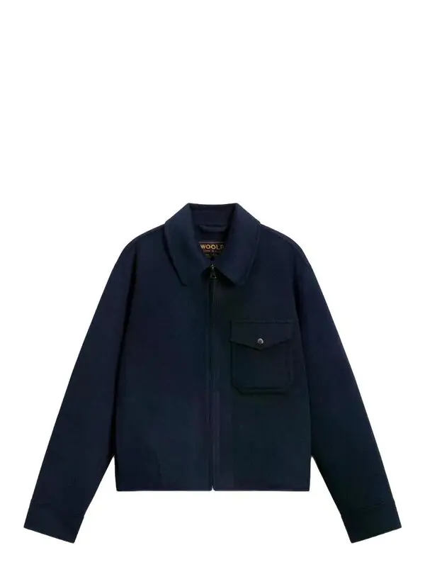 Woolrich Double-face Bomber Jacket - Blue