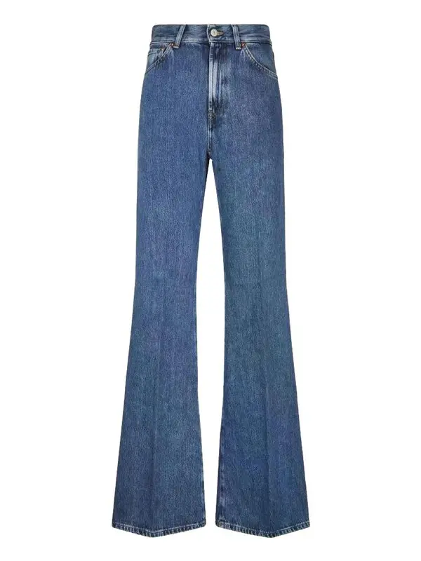 DONDUP Flared Leg Denim Jeans - Blue