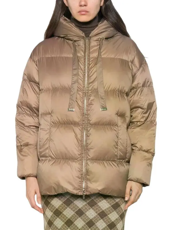Max Mara Nerine Hooded Jacket - Neutrals