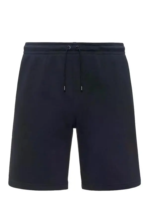 K-WAY Casimir Drawstring Shorts With Logo Patch - Blue