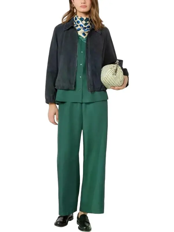 Max Mara Silk Shirt - Green