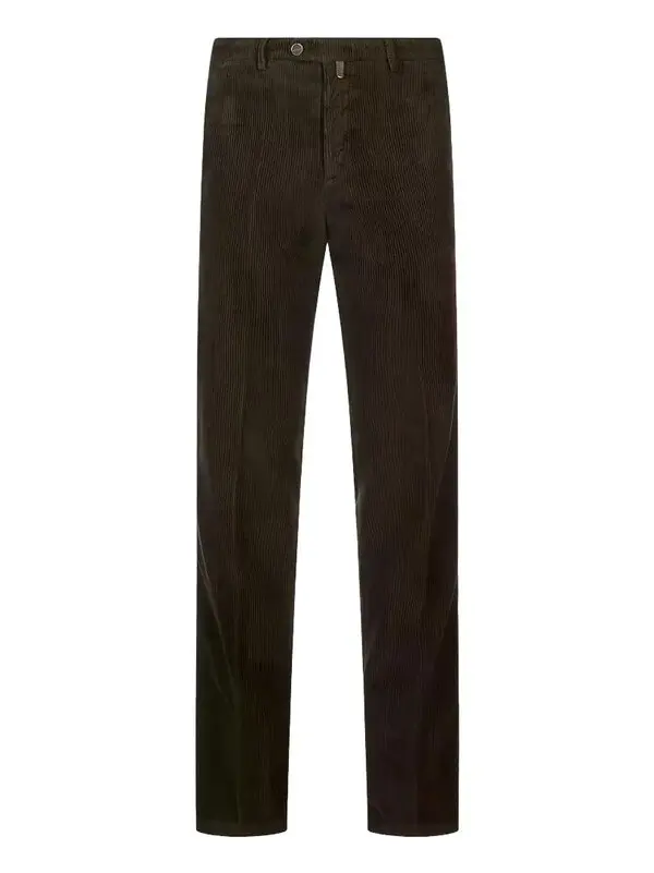Kiton Corduroy Trousers - Brown