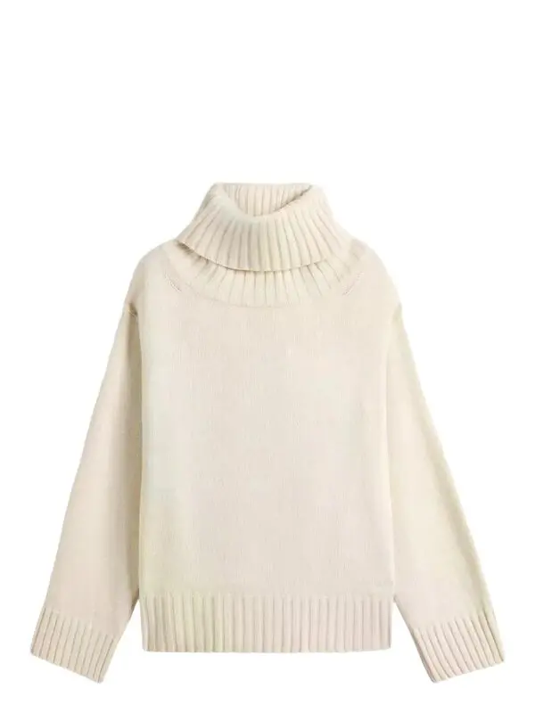 Woolrich Roll Neck Sweater - Neutrals