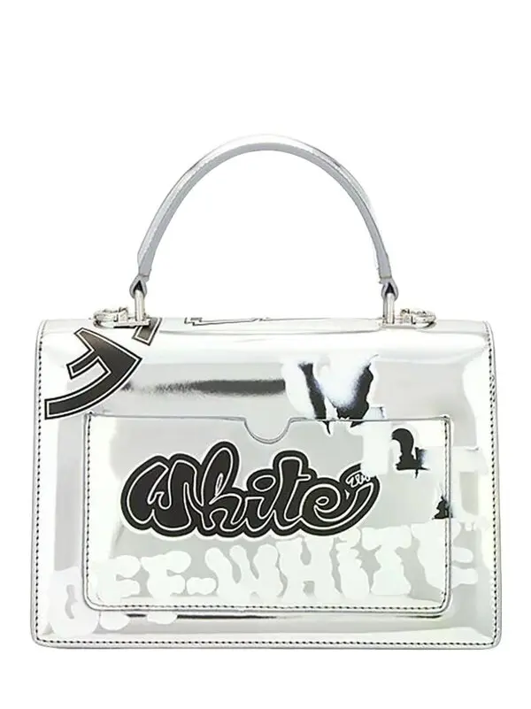 Off-White Jitney 1.4 Shoulder Bag - Silver
