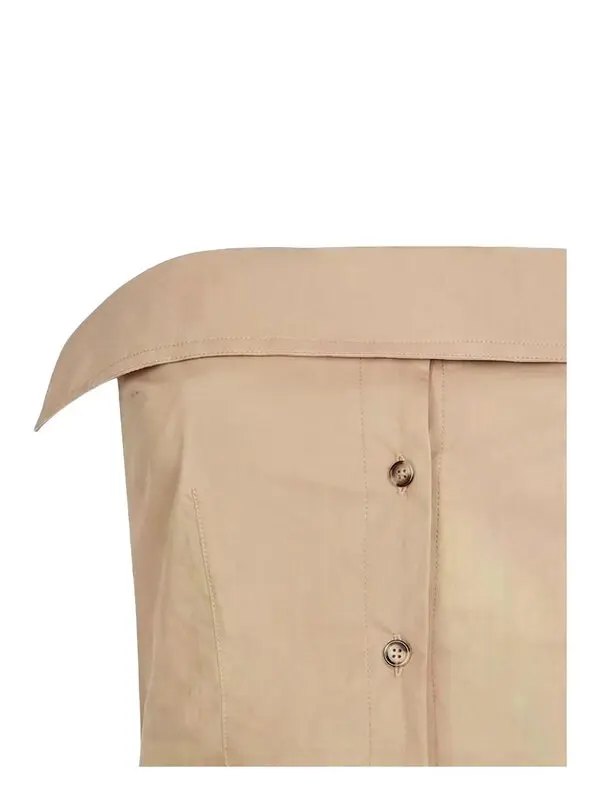 Nanushka Deidre Off-shoulder Top - Neutrals