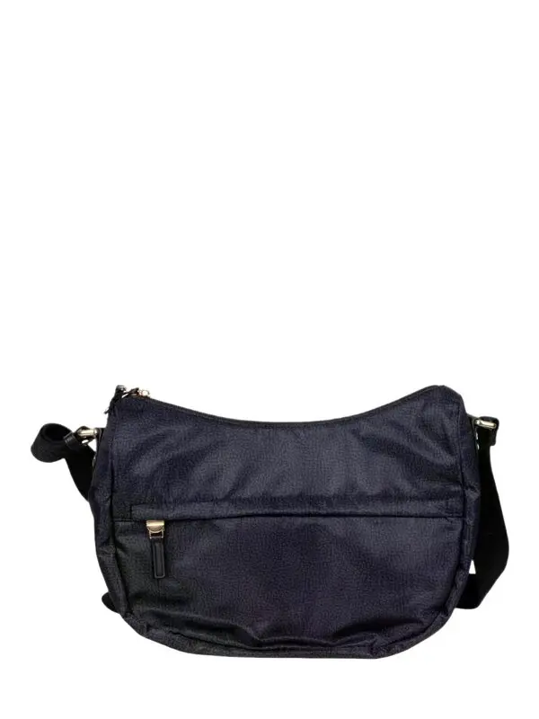 Borbonese Op' Art Shoulder Bag - Blue