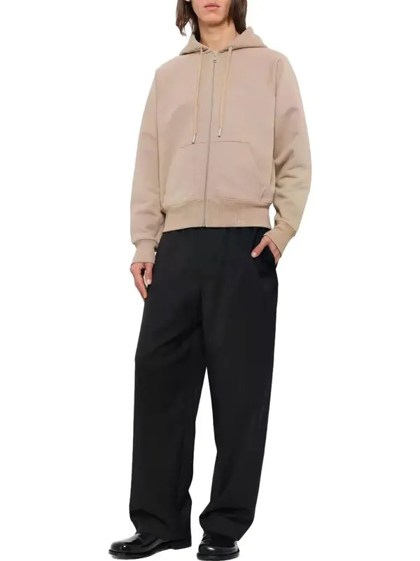 AMI Paris De Coeur Embossed Hoodie - Neutrals