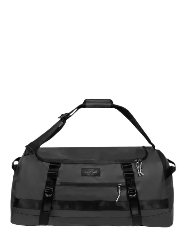 EASTPAK Logo-patch Buckle-strap Backpack - Grey
