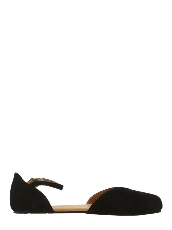 Be Lenka Buckle-fastening Ankle Ballet Flats - Black