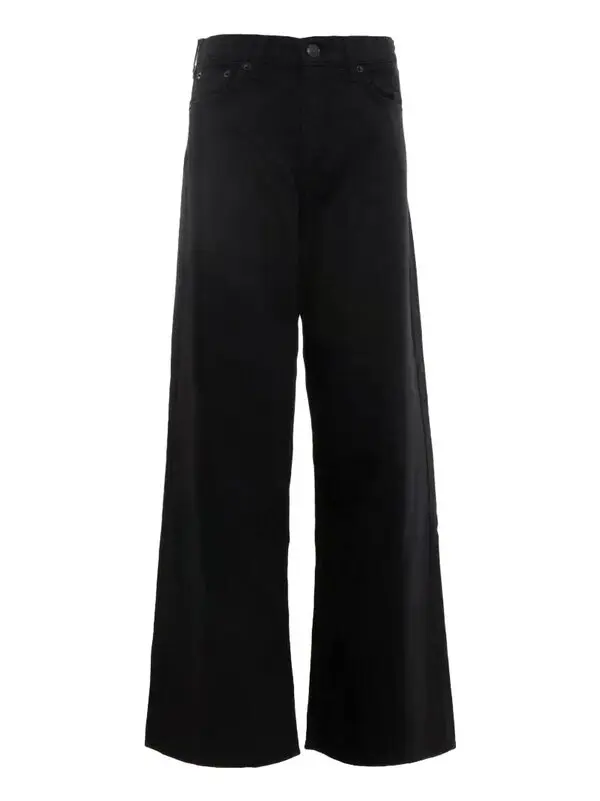 Rag & Bone Andi Wide-leg Jeans - Black