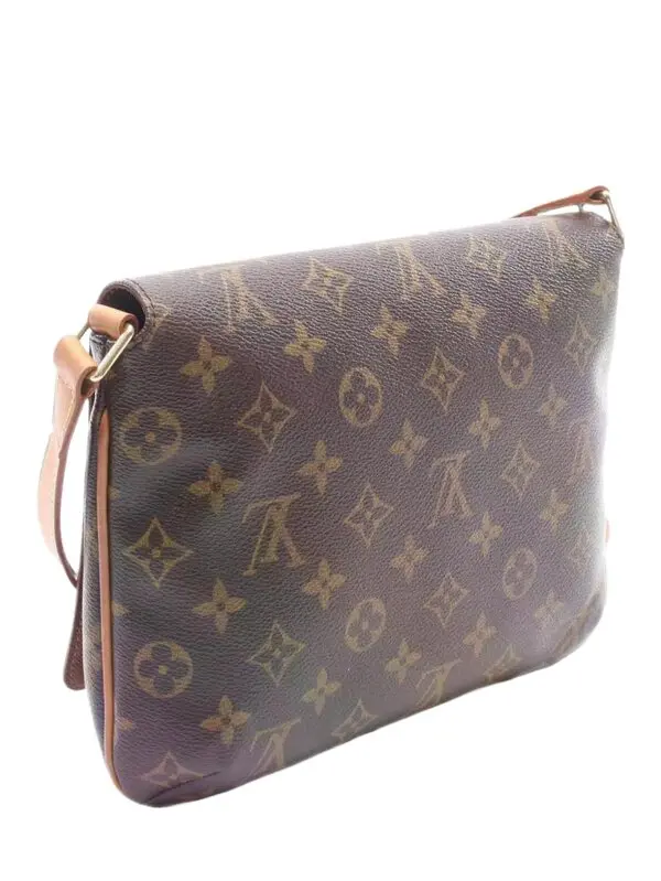 LOUIS VUITTON Monogram Musette Tango Crossbody Bag - Brown