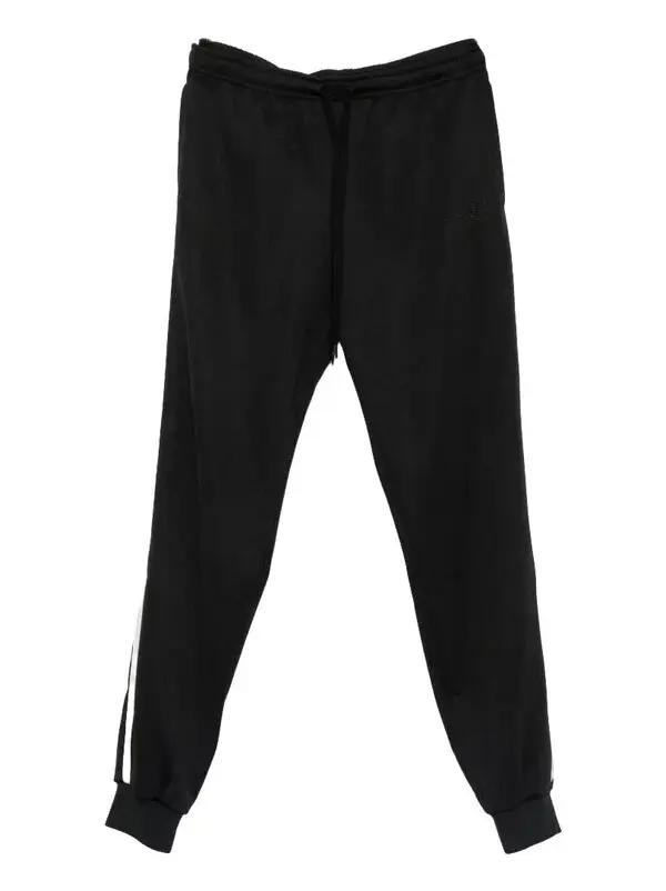 MAISON MARGIELA Side-stripe Drawstring-waist Track Pants - Black