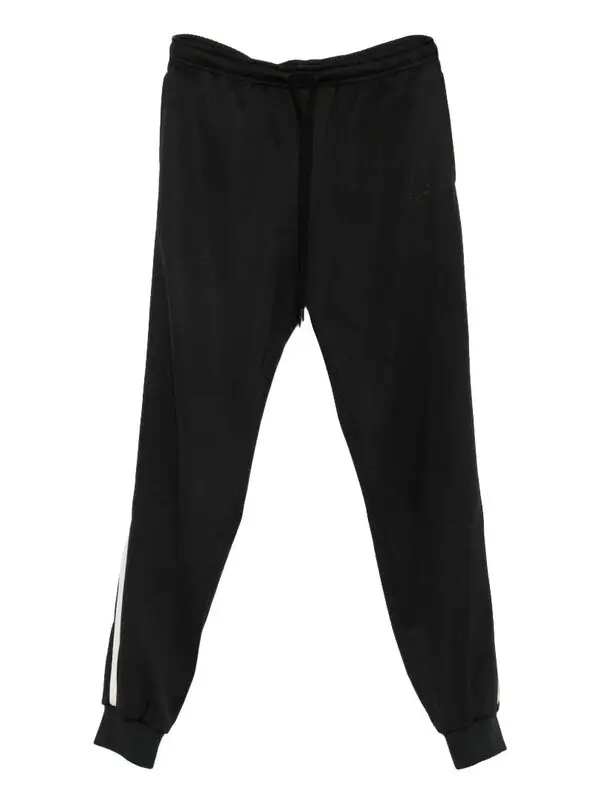 MAISON MARGIELA Side-stripe Drawstring-waist Track Pants - Black