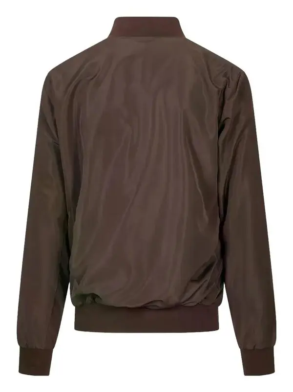 Kiton Sea Zip-up Bomber Jacket - Brown