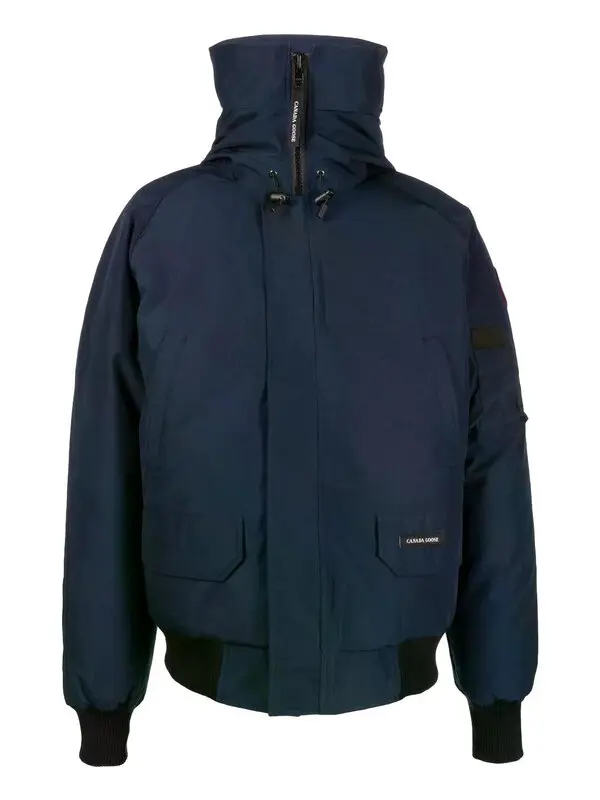Canada Goose Chilliwack Hooded Bomber Jacket - Blue