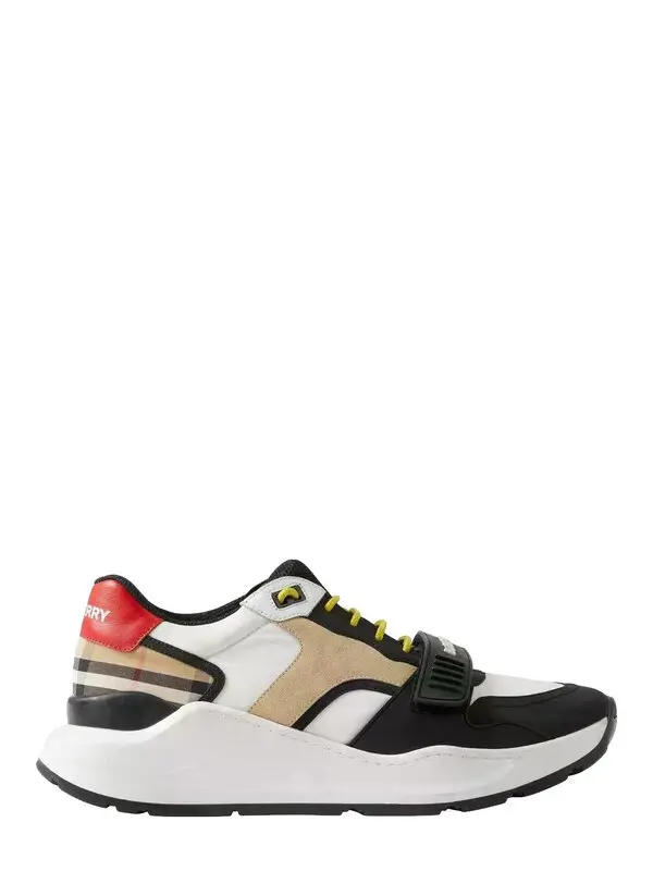 Burberry Vintage Check Low-top Sneakers - Neutrals