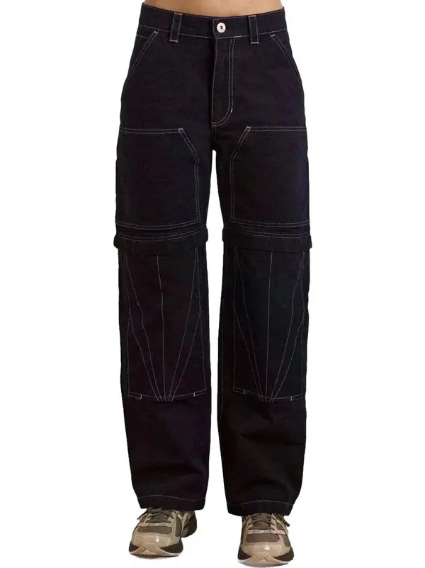 DAMSON MADDER X Amk Laura Zip-off Jeans - Blue
