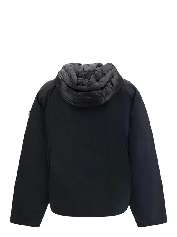Moose Knuckles Tegan Hooded Bomber Jacket - Black