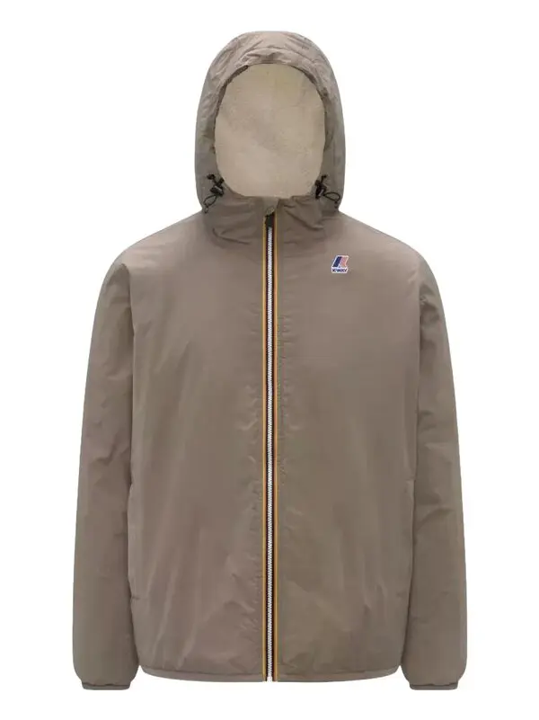 K-WAY Le Vrai 4.0 Claude Orsetto Jacket - Neutrals
