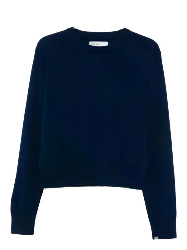 Extreme Cashmere Crew Neck Long Sleeve Sweater - Blue
