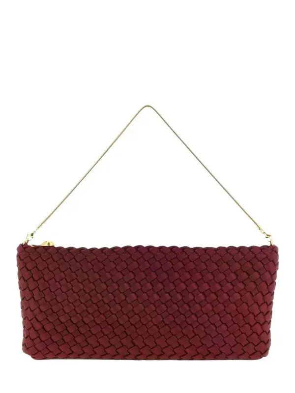 NAGHEDI Gala Hand-woven Clutch Bag - Red