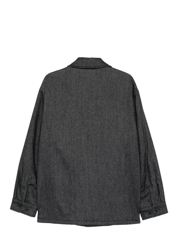 Giorgio Armani Button-up Overshirt - Blue