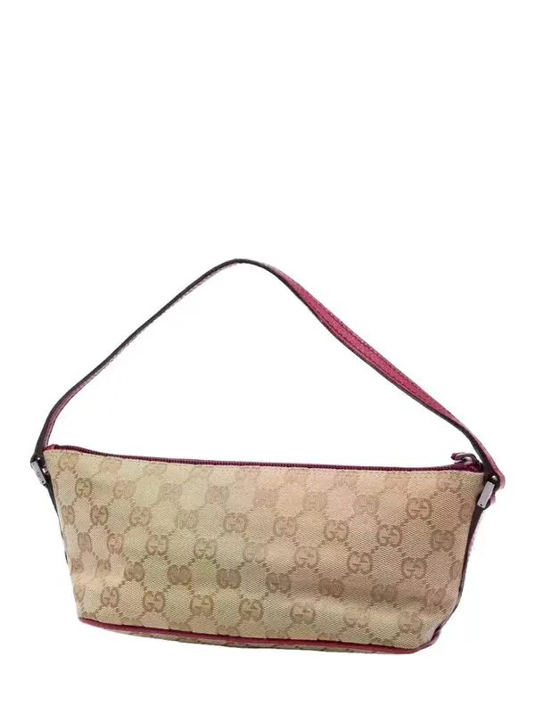 Gucci 2000-2015 Gg Canvas Boat Shoulder Bag - Neutrals