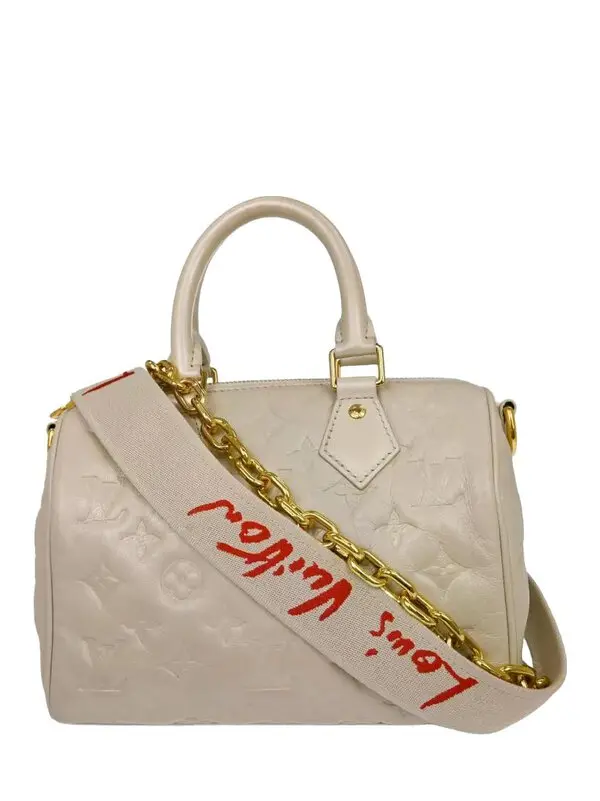 LOUIS VUITTON Speedy Bandouliere Handbag - Neutrals